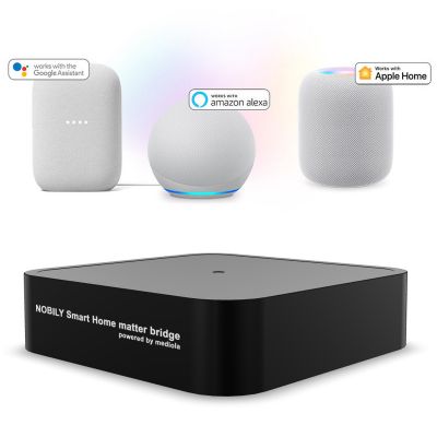 Nobily Smart Home Matter Bridge powered by mediola | MMB-001-4